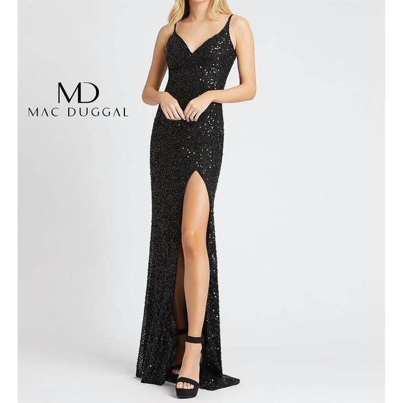 Mac Duggal | Dresses | New Mac Duggal 564l In Black | Poshmark